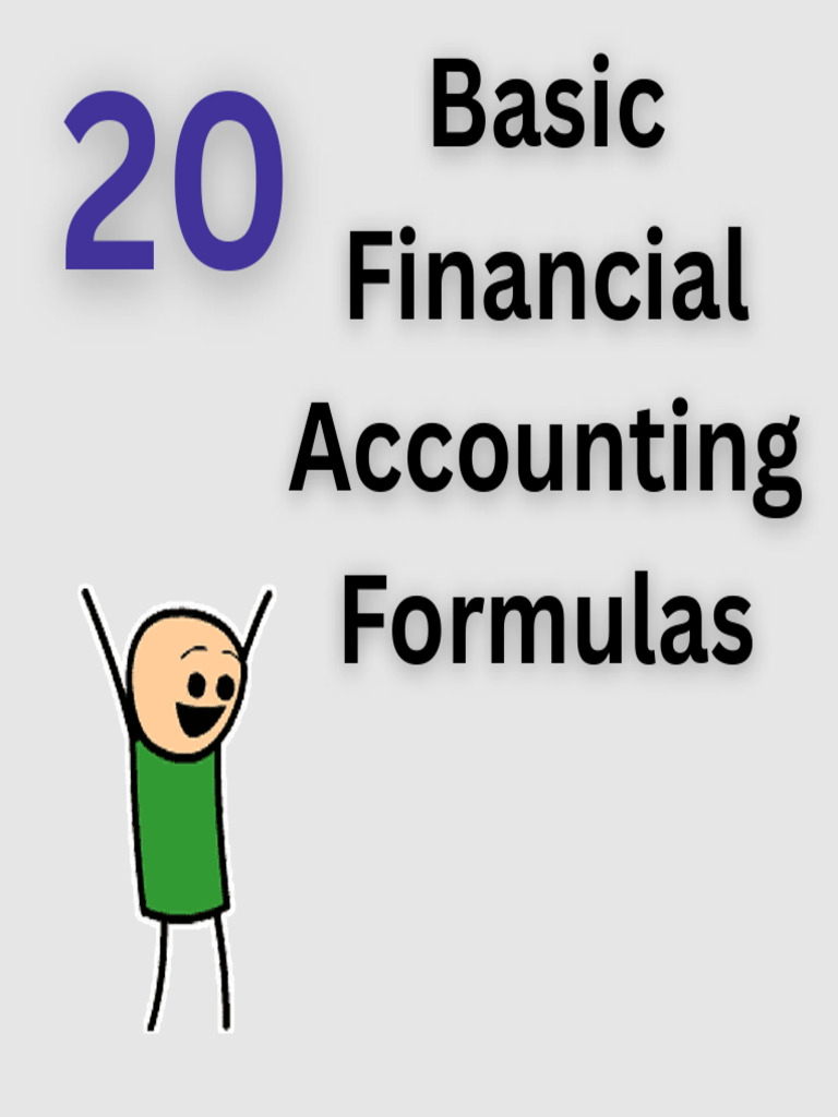 Financial Accounting Formula | PDF