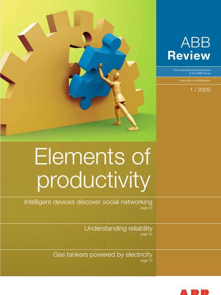 ABB Review 1 2009 72dpi | PDF | Enterprise Resource Planning | Automation