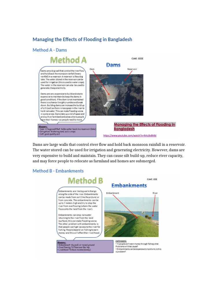 Flood Management Fact File | PDF