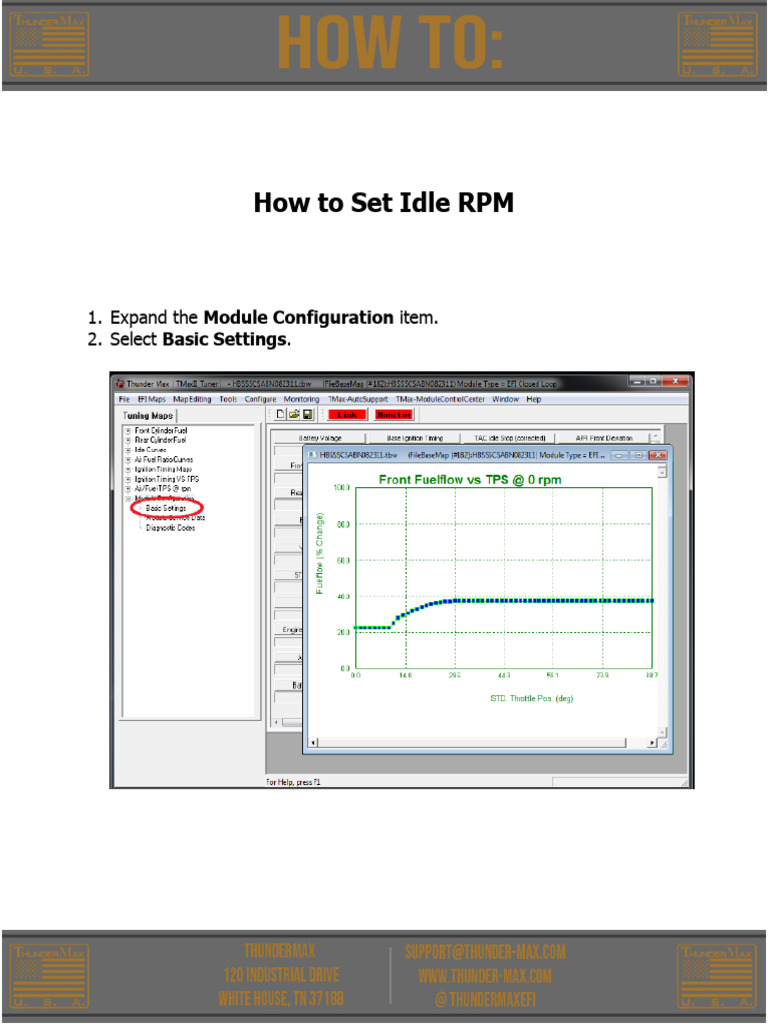 Set Idle RPM | PDF