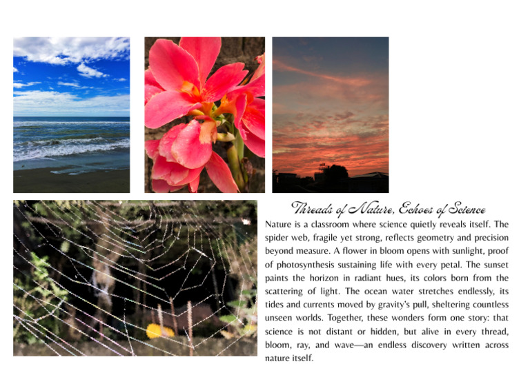 Threads of Nature, Echoes of Science | PDF