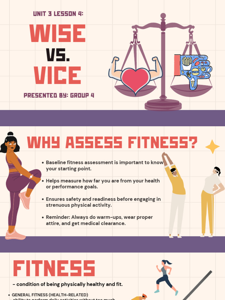 Importance of Fitness Assessments | PDF | Physical Fitness ...