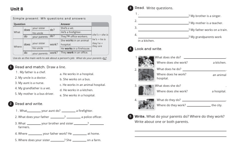 Ow2 Unit 8 Grammar 1 Worksheet | PDF | Chess Openings | Chess