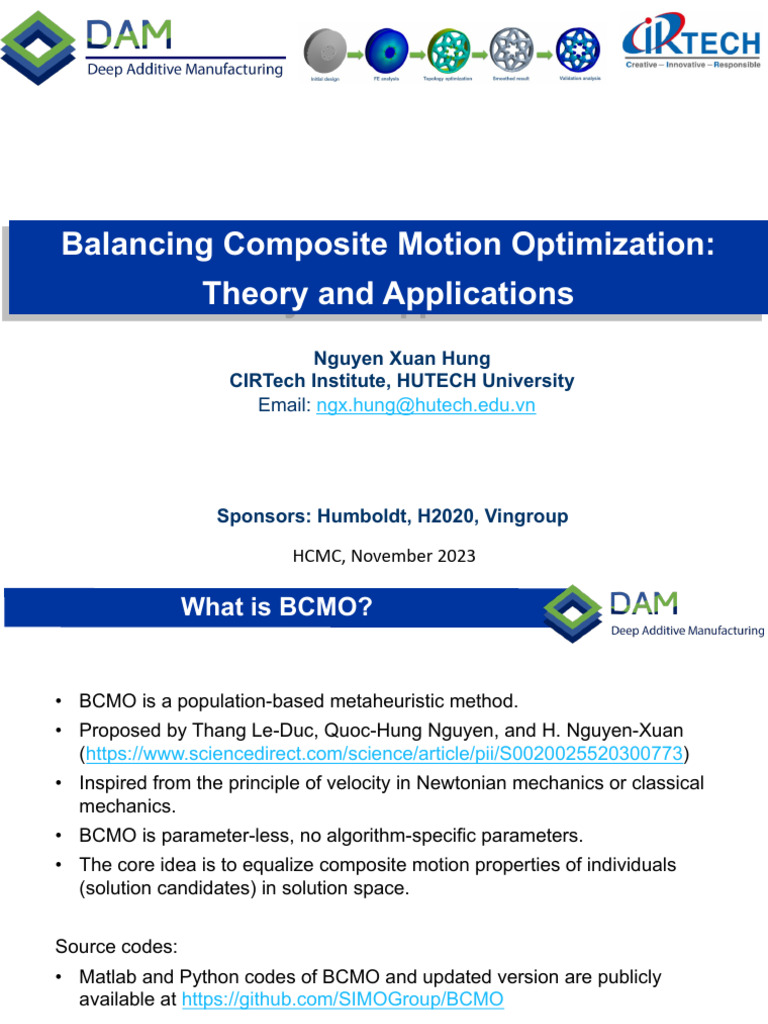 Understanding BCMO: A Metaheuristic Method | PDF | Mathematical ...