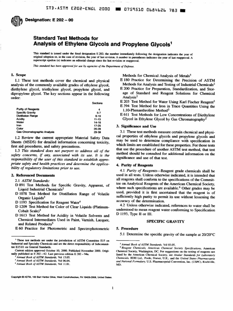 Astm E202 | PDF