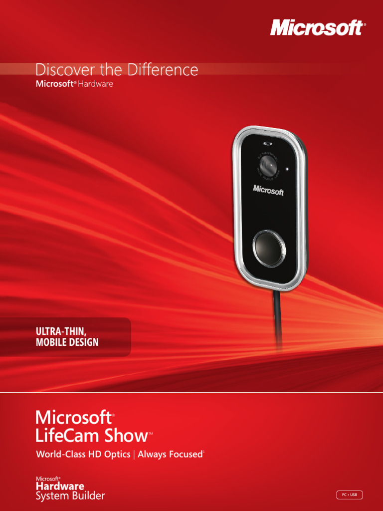 LifeCam Show SS SB R1 LoRes | PDF | Internet Explorer | Computing