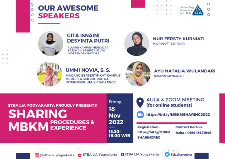 Poster Sharing MBKM by Nova | PDF