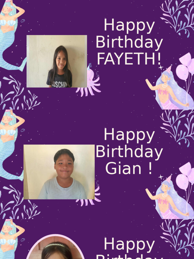 Birthday Banner | PDF