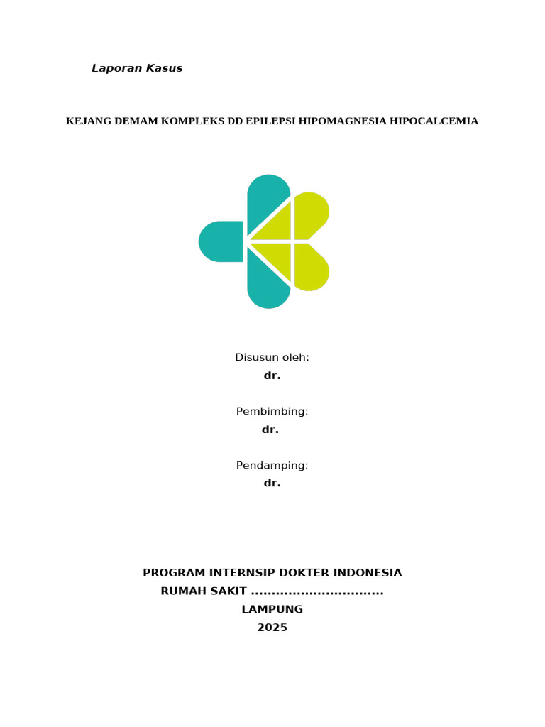 Kejang Demam Dd Epilepsi 124508 Pdf