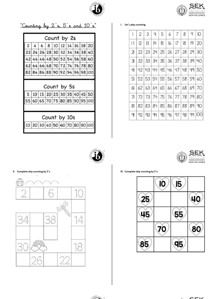 Gu A de Skip Counting | PDF