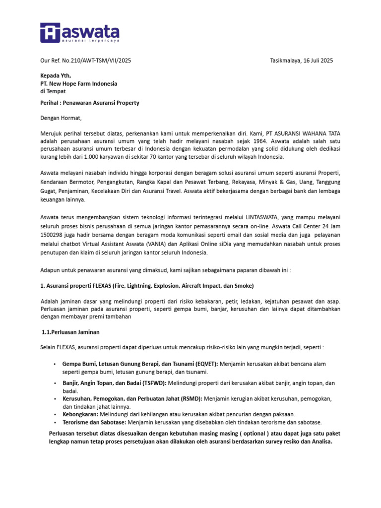 Surat Perkenalan | PDF