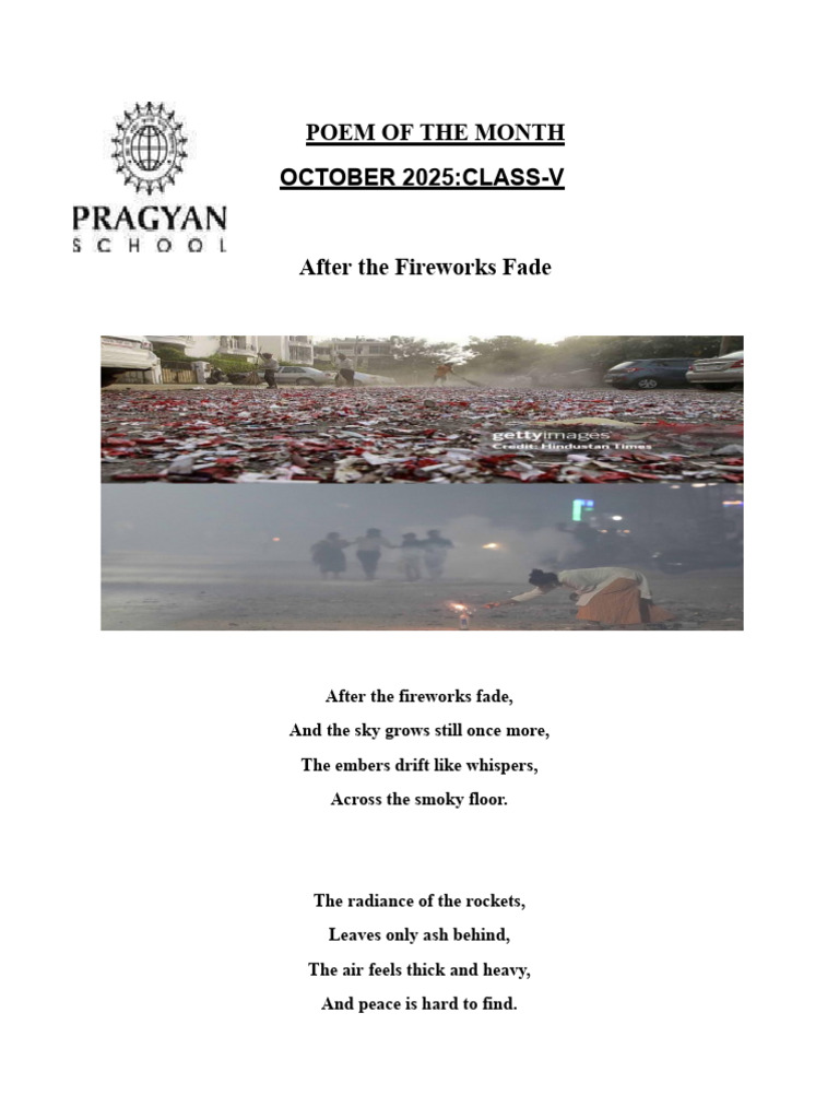 English Poem October | PDF
