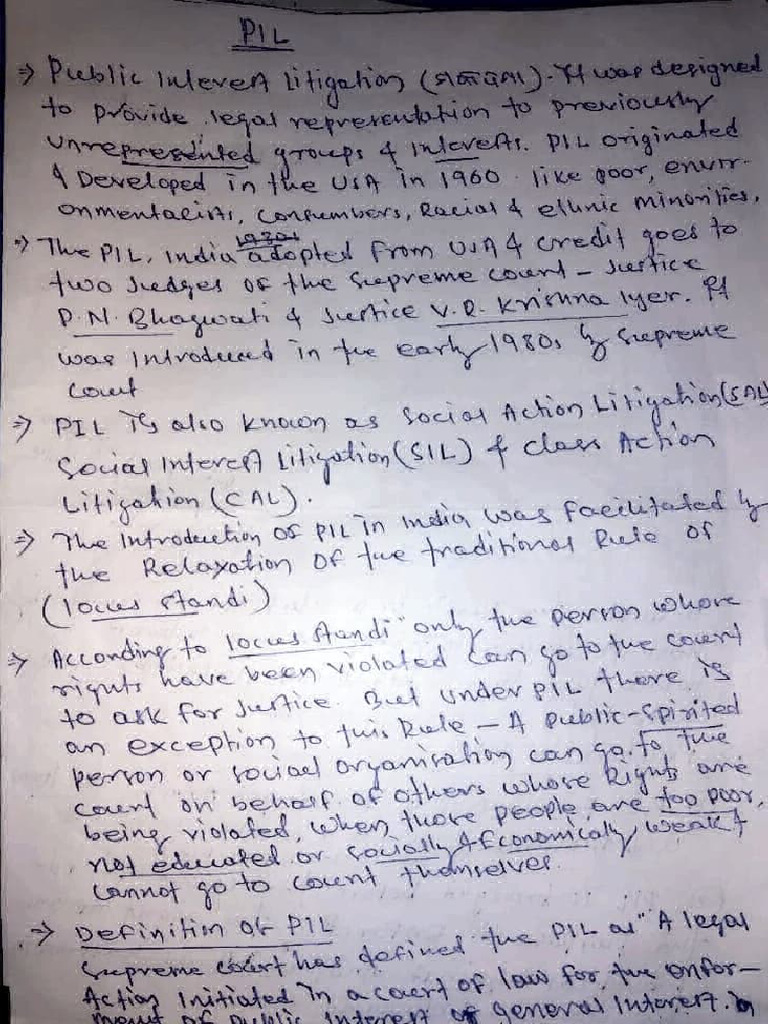 Pil Notes | PDF