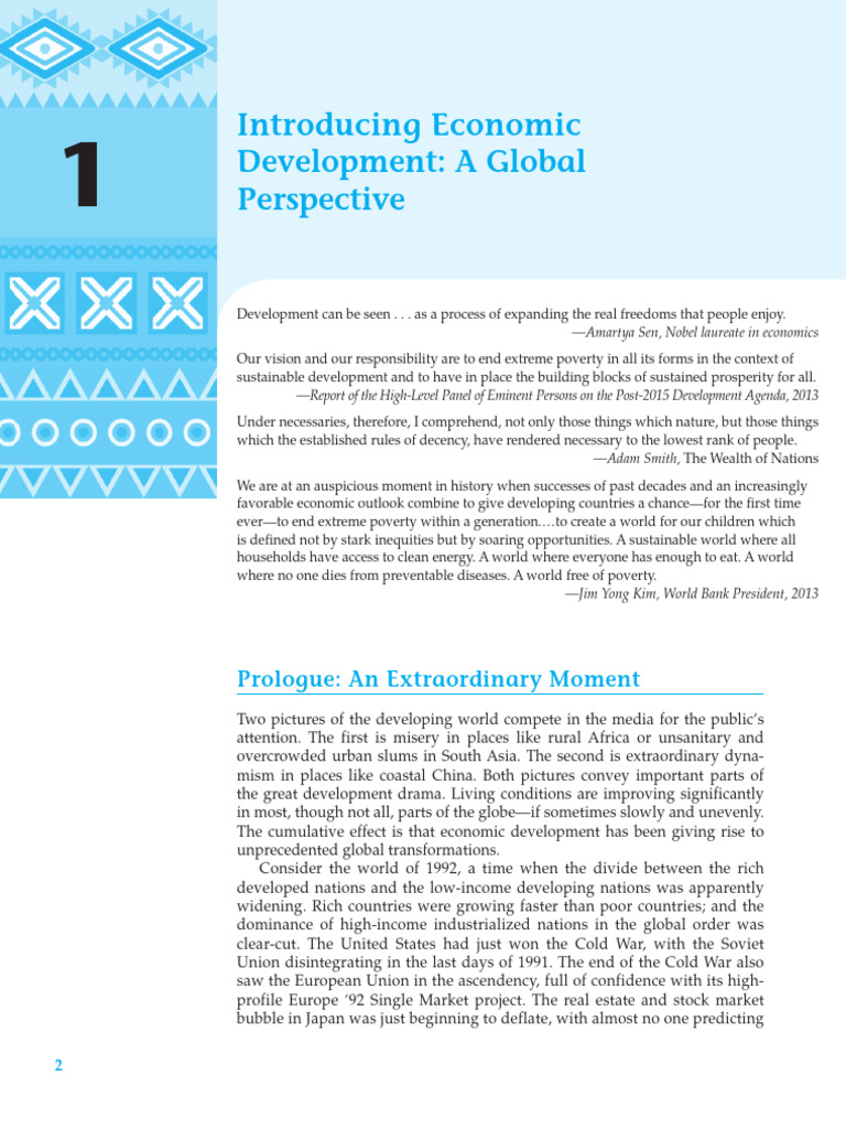 Global Economic Development Trends | PDF | Economics | Market (Economics)