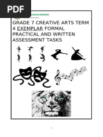 ATP 2026 GR 7 CA Visual Arts Final | PDF | Lesson Plan | Drawing
