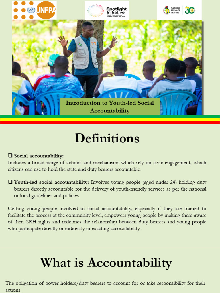 Youth-Led Social Accountability Guide | PDF | Accountability | Audit