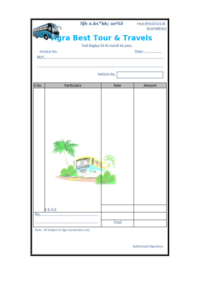 Travel Bill Memo | PDF