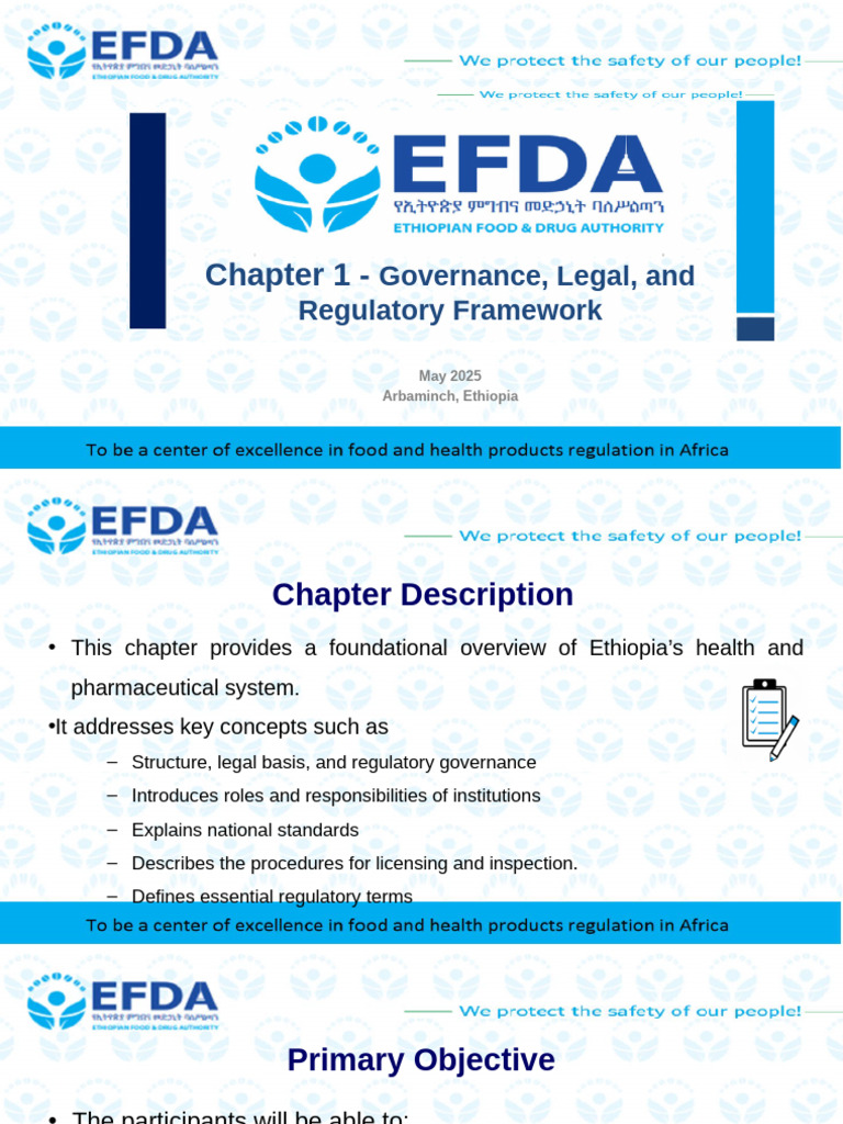 Chapter 1 - Governance, Legal and Regulatory Framework | PDF | Pharmacy ...