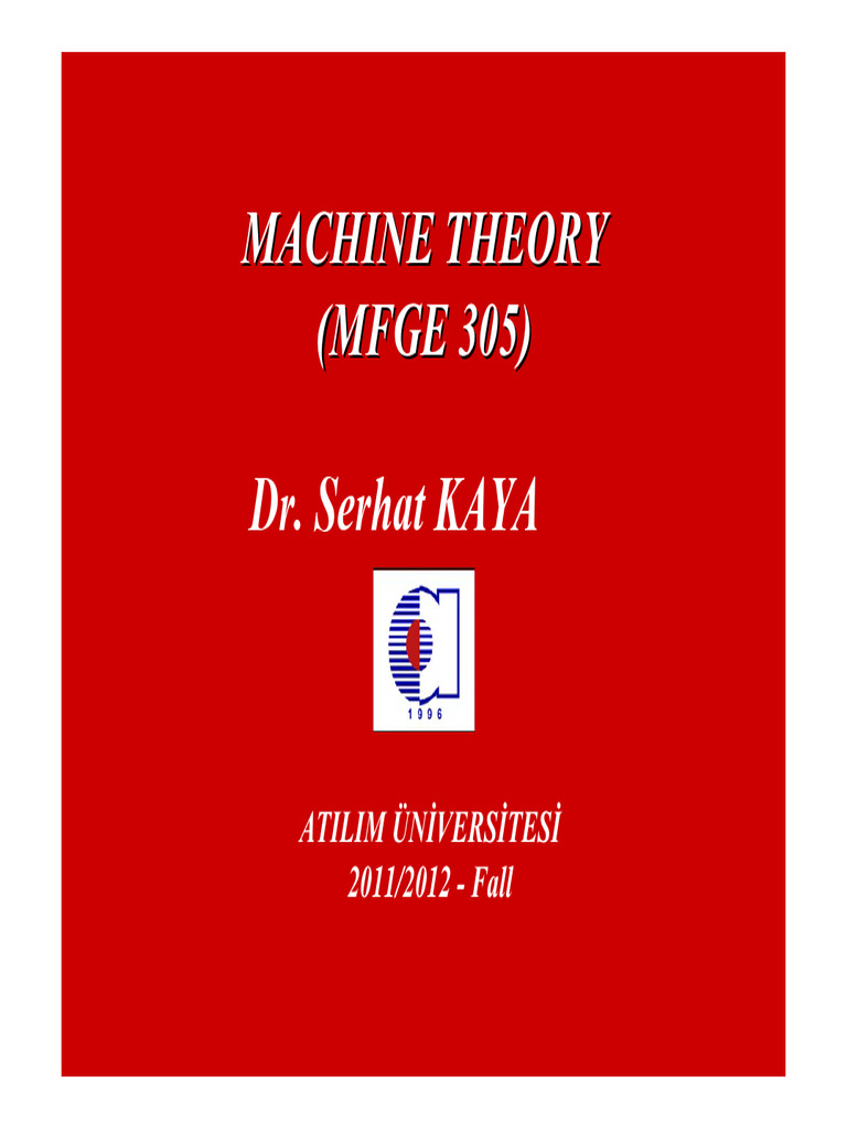 Kinematic Chain and Its Definitions | PDF | Kinematics | Mechanical ...