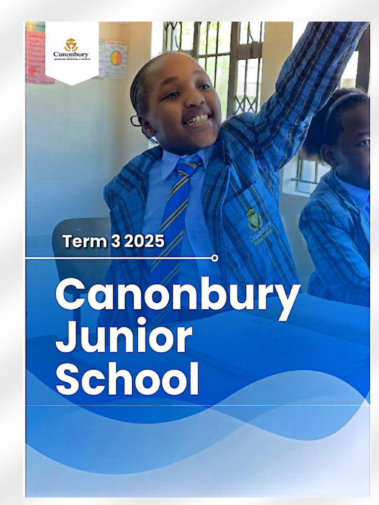 Term 3 Calendar For A Bright and Colorful School | PDF