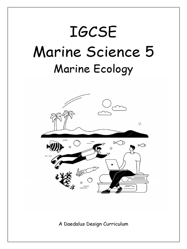 DD Marine Science 5 Marine Ecology | PDF | Plankton | Coast