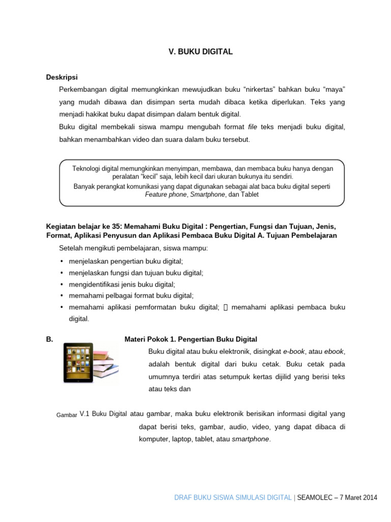 Format Buku Digital dan Aplikasinya | PDF