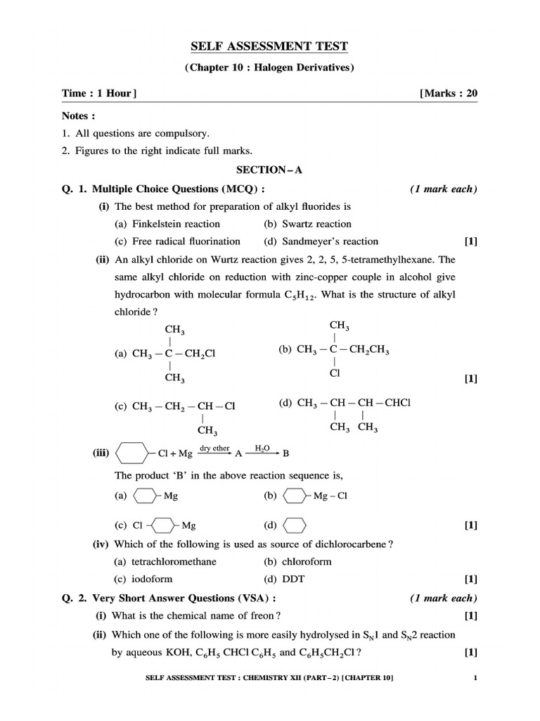 Halogen Derivative | PDF