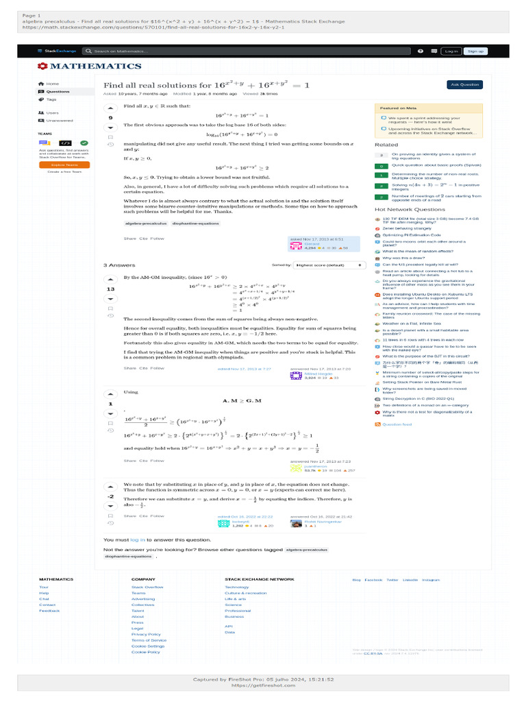 FireShot Capture 066 - Algebra Precalculus - Find All Real Solutions ...