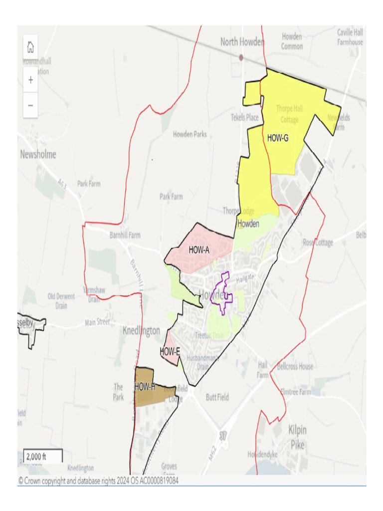 Local Plan Policy Map Howden - How - G | PDF