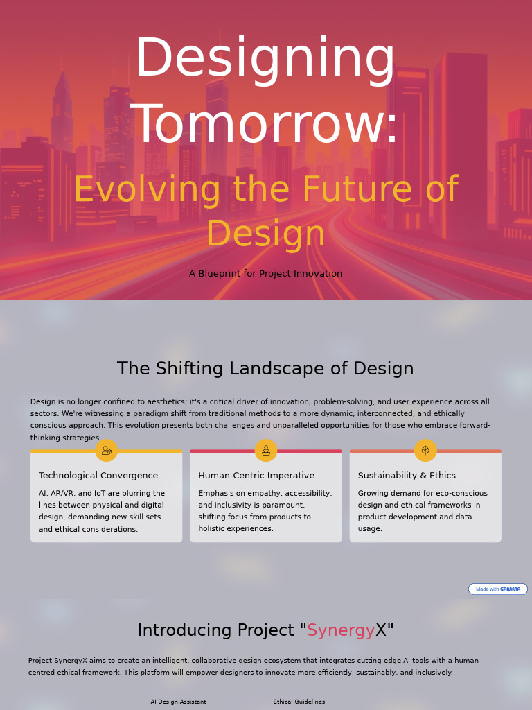 Designing Tomorrow | PDF | Sustainability | Artificial Intelligence