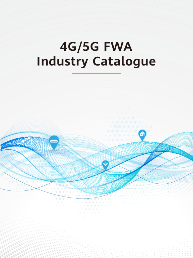 4G/5G FWA Industry Partner Catalogue | PDF | Lte (Telecommunication) | 4 G