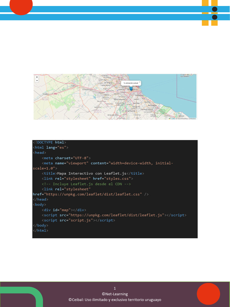 M5 Aplicación+de+Una+Biblioteca+de+JavaScript | PDF | Script Java | Red ...