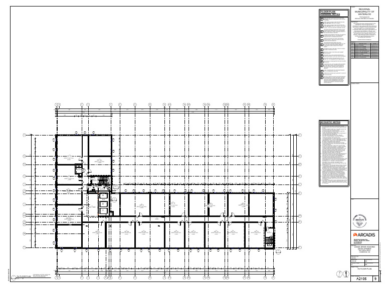 7th Floor Plan for Langs Drive Housing | PDF | Building | Architectural ...