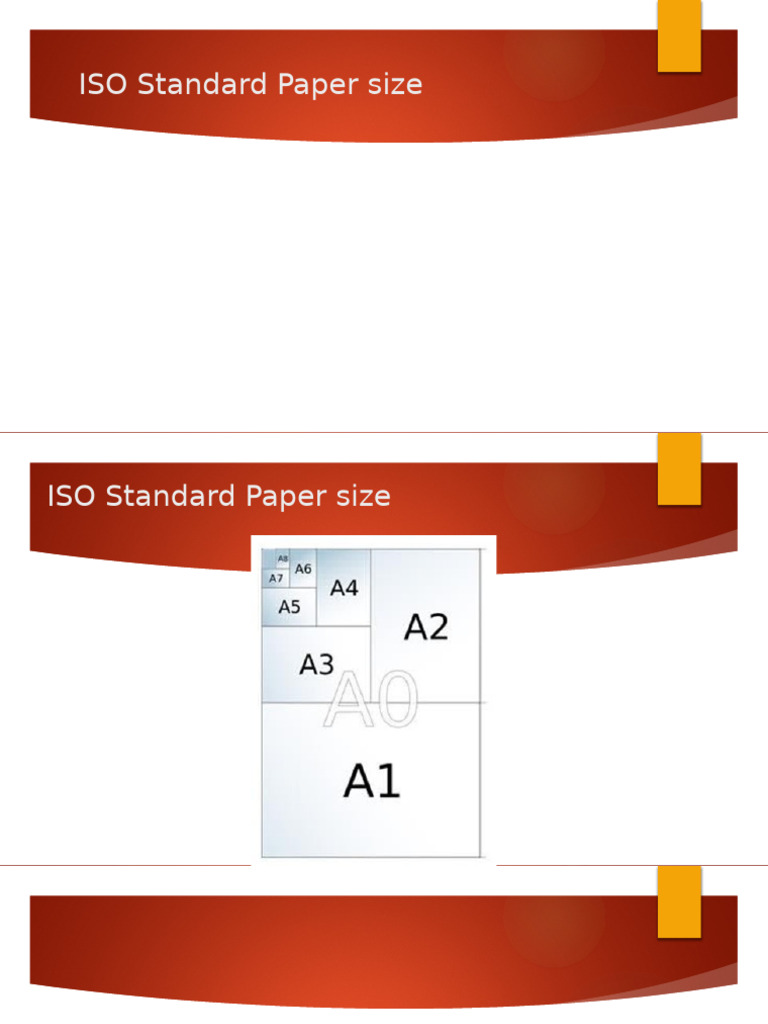 Paper Basic ISO Stansards and Size | PDF