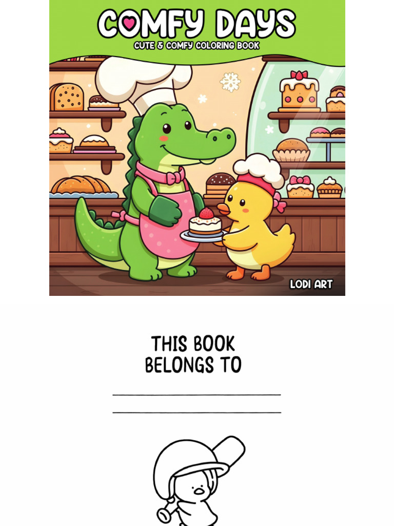 Comfy Days Lodi Art 38pages | PDF