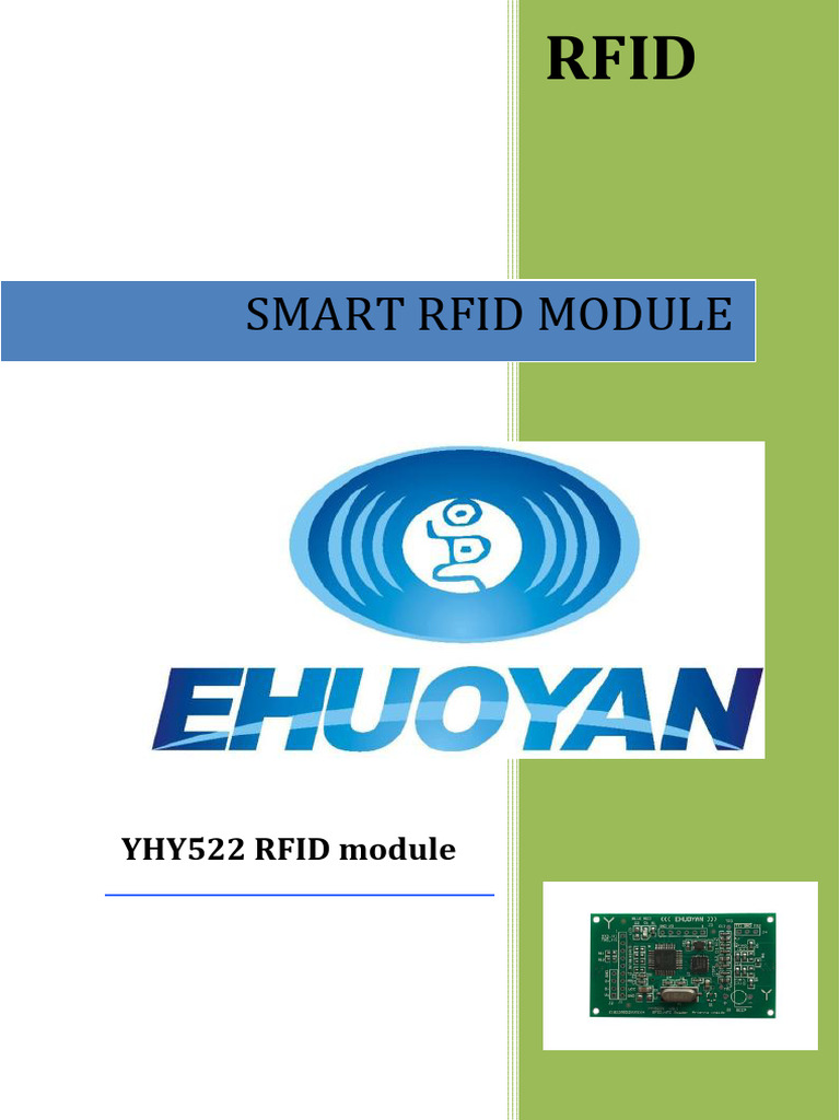 YHY522 RFID Reader/Writer Module Guide | PDF | Radio Frequency ...