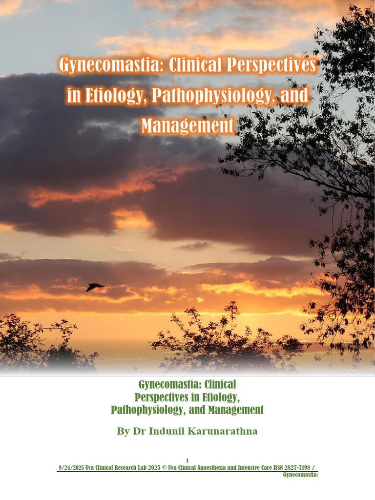 Gynecomastia: Clinical Insights by Karunarathna | PDF | Medical ...