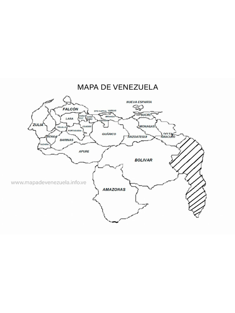 Mapa de Venezuela | PDF