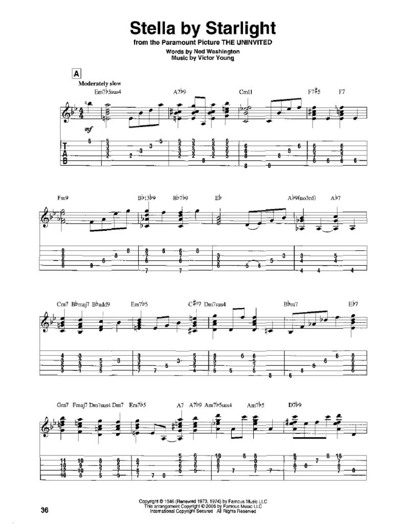 Stella Solo Guitar | PDF