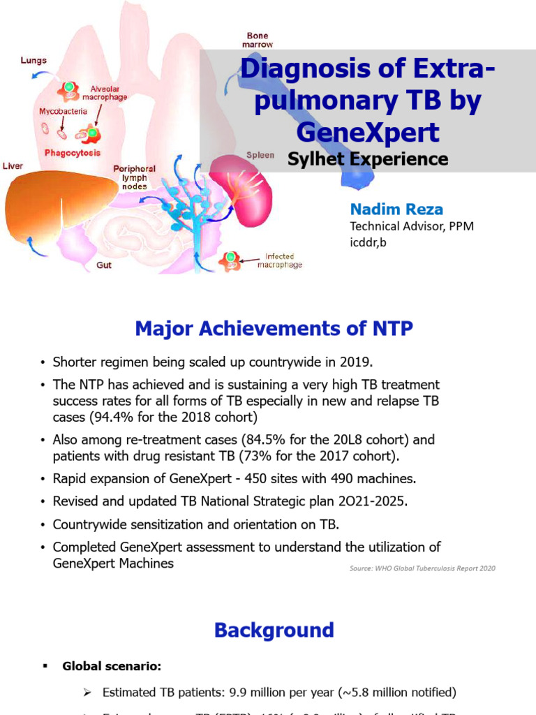 Diagnosis of Extra-Pulmonary TB by GeneXpert - Sylhet Experience | PDF ...
