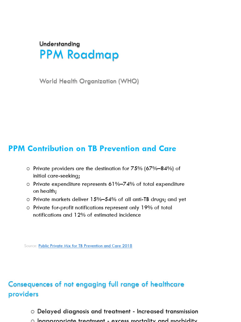 Understanding PPM Roadmaps in Bangladesh | PDF | Tuberculosis | Health Care