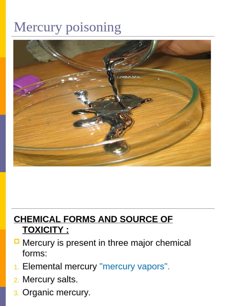 07 Mercury Poisoning | PDF | Mercury (Element) | Medical Specialties