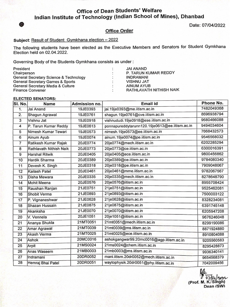Results SG 2022 | PDF