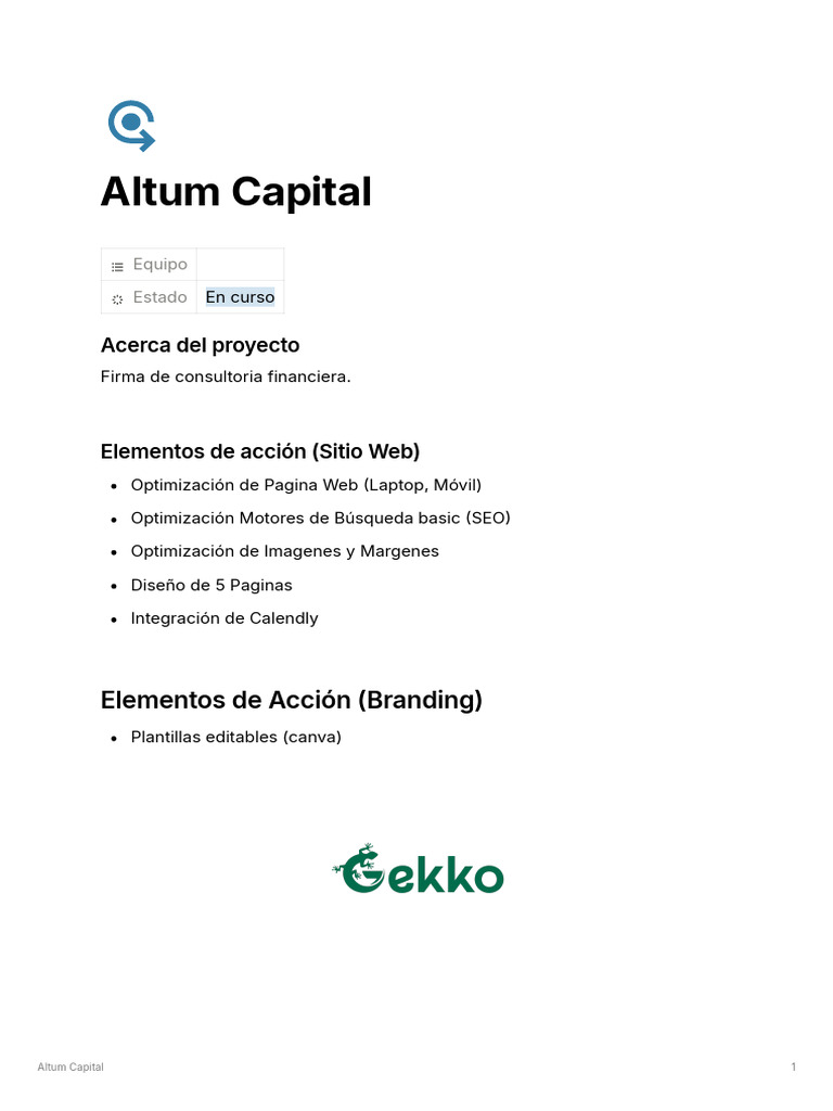 Altum Capital | PDF