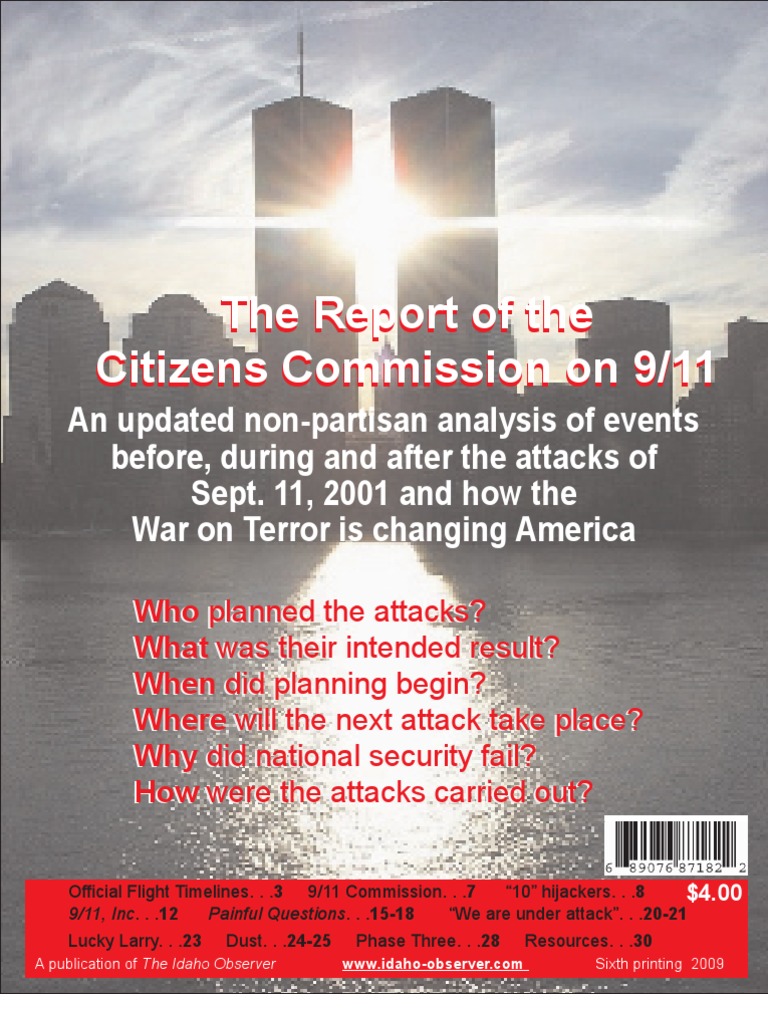 The Report of The Citizens Commission On 911 | PDF | United Airlines ...