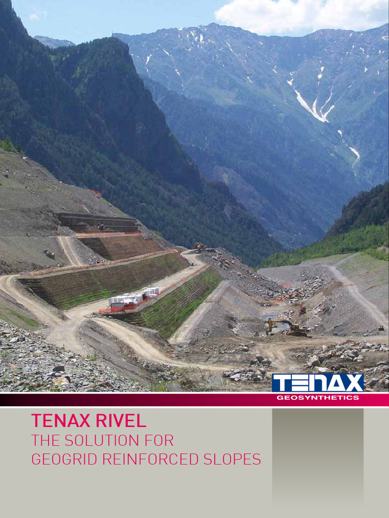 Brochure Tenax RIVEL Eng | PDF | Geotechnical Engineering | Materials