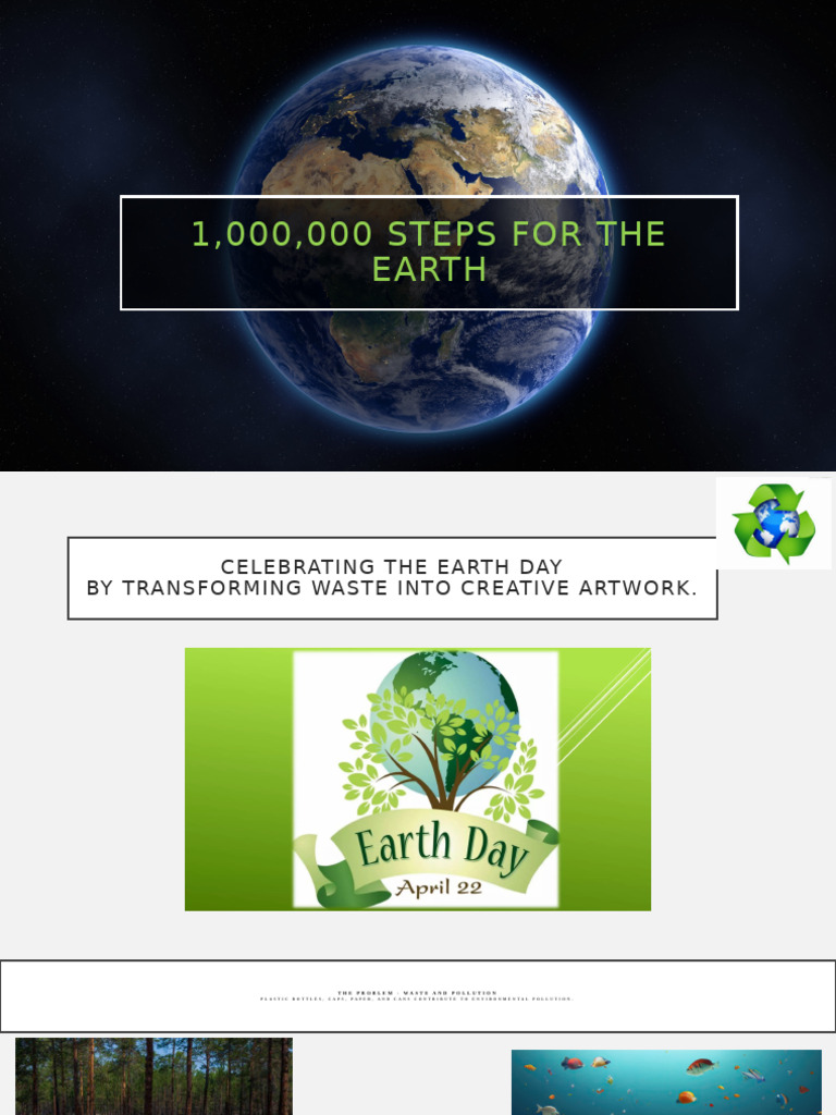 1,000,000 Steps For The Earth | PDF