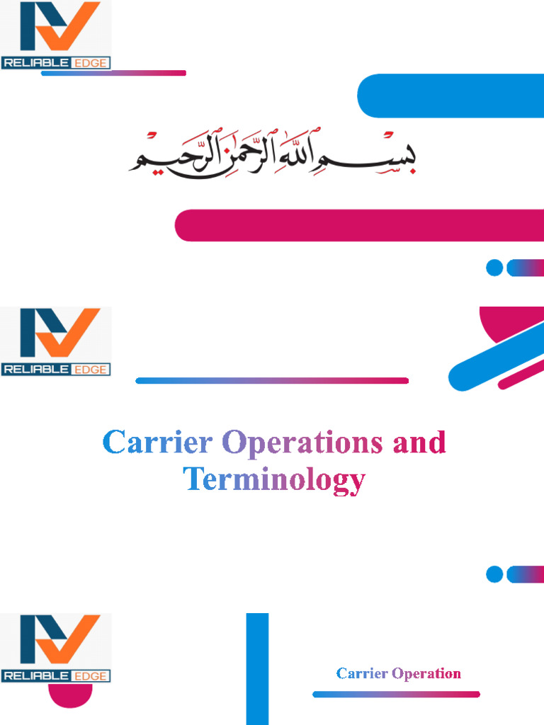 Understanding Carrier Types and Operations | PDF | Cargo | Transport
