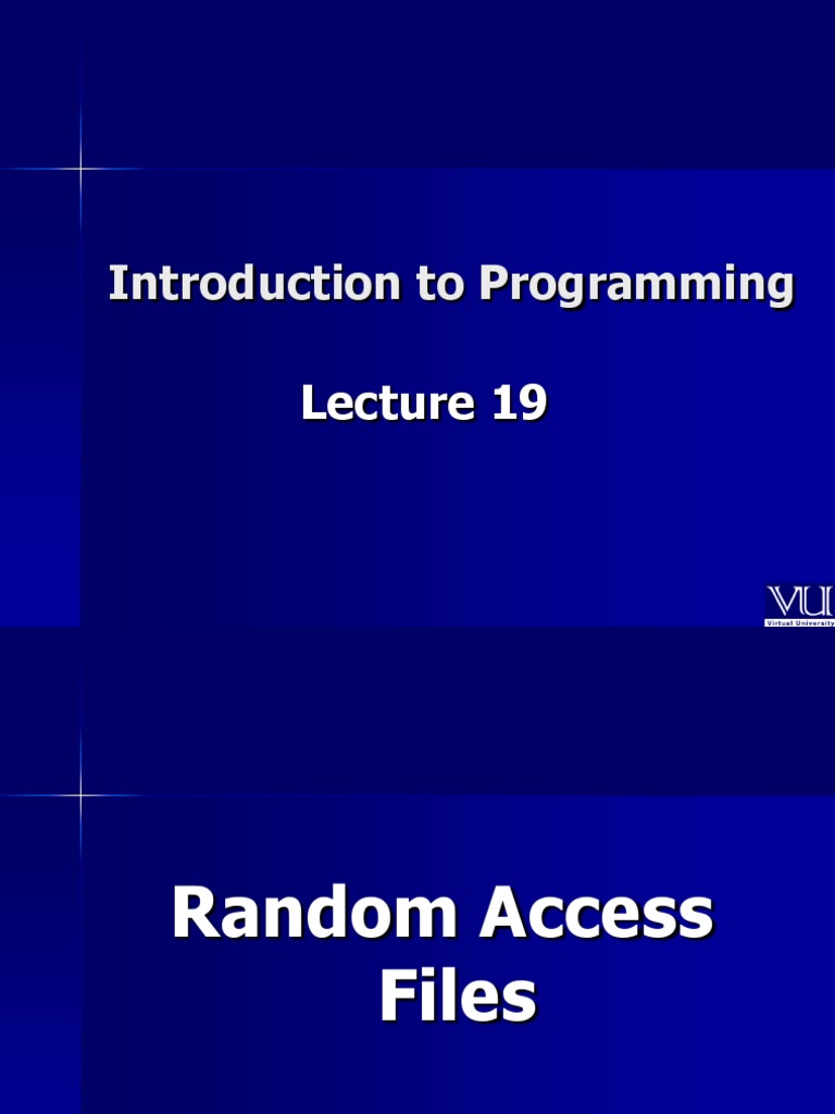 CS201 19 | PDF | Technology & Engineering