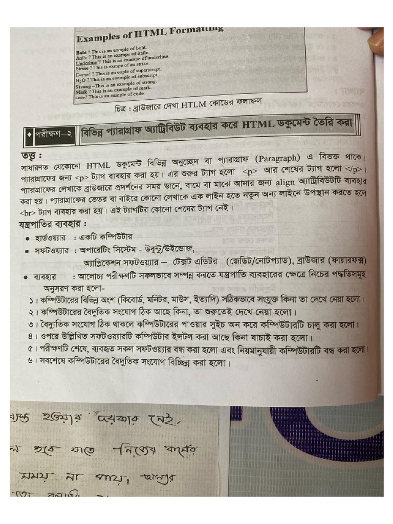 Ict Practical HTML Habib | PDF
